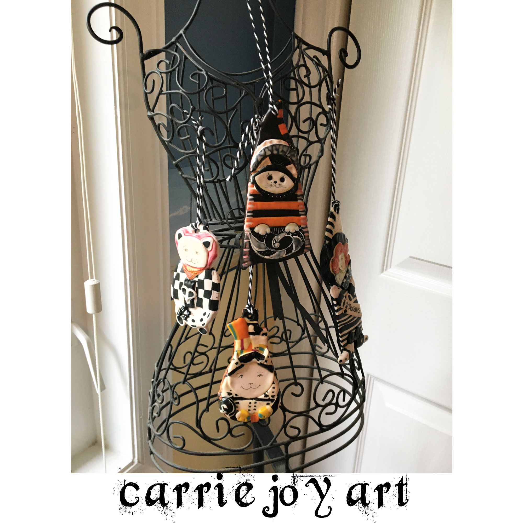 Halloween Clay Art Original and Unique | Carrie Joy Art